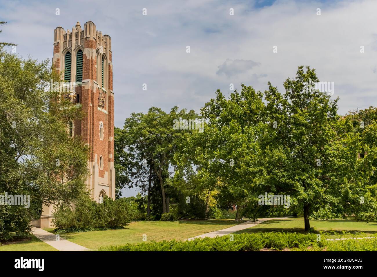 The Beaumont Tower is a structure on the campus of Michigan State ...