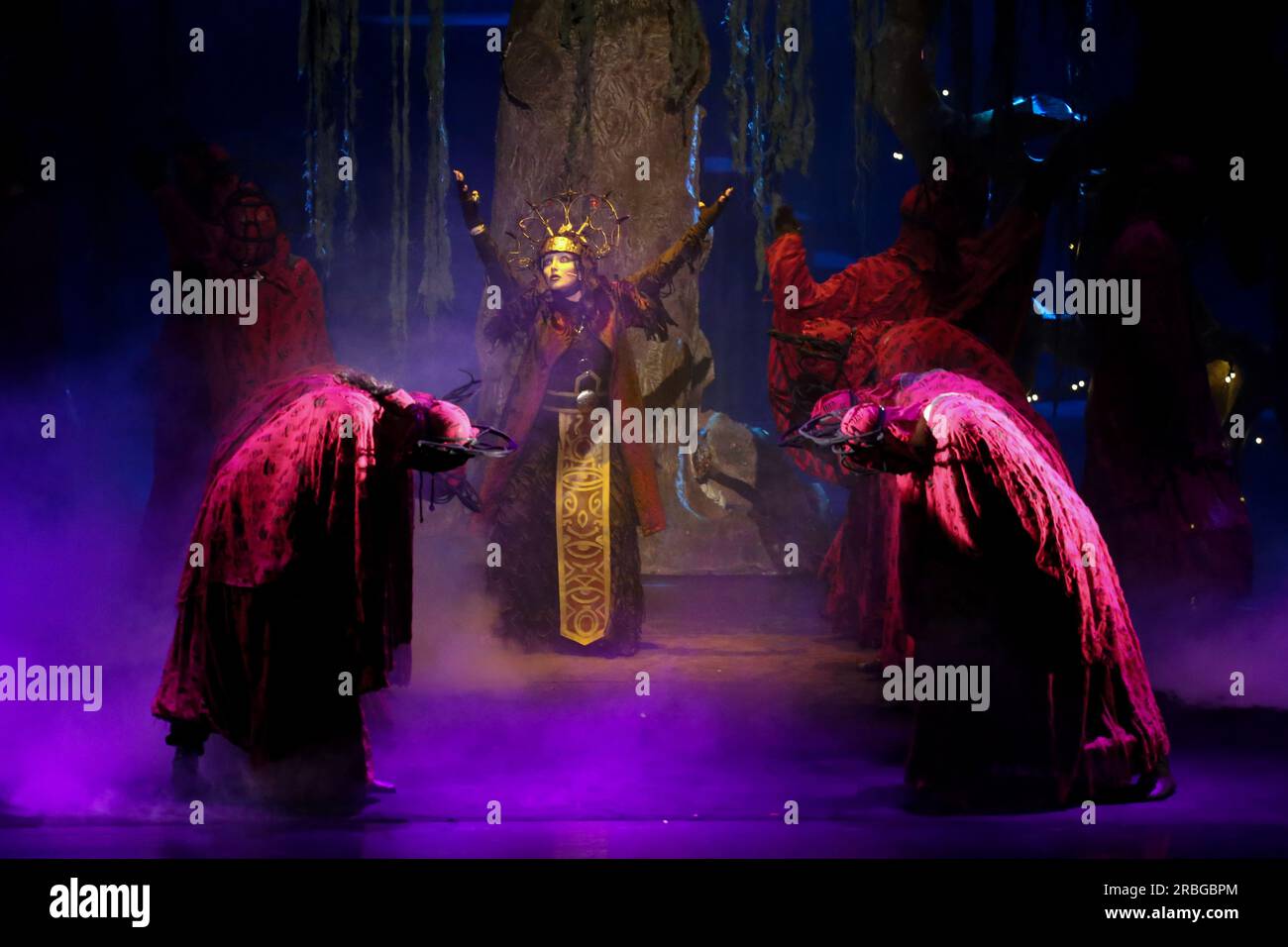 July 9, 2023, Tehran, Tehran, Iran: Iranian actors perform in Haft-Khan ...