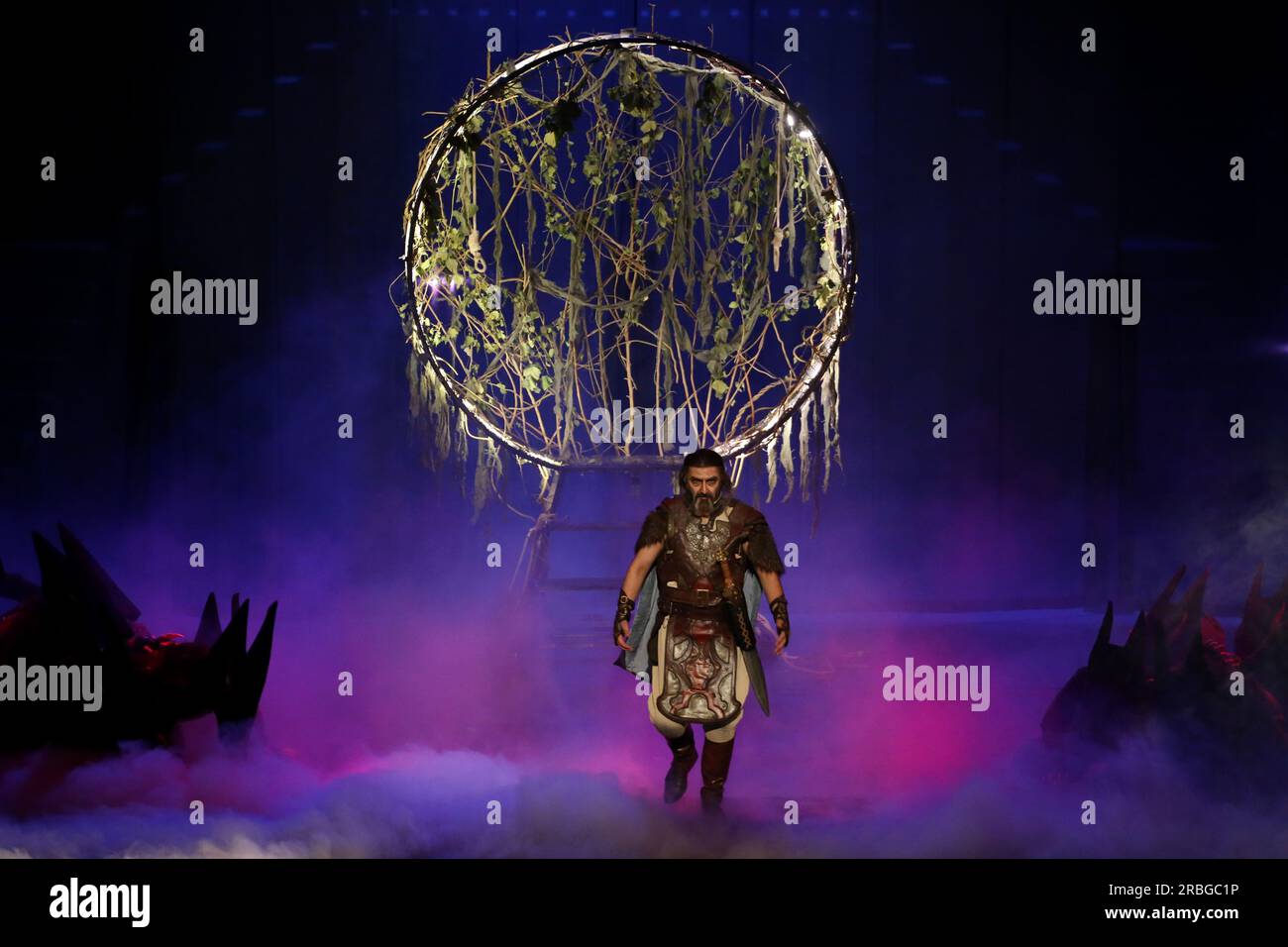 July 9, 2023, Tehran, Tehran, Iran: Iranian actors perform in Haft-Khan ...