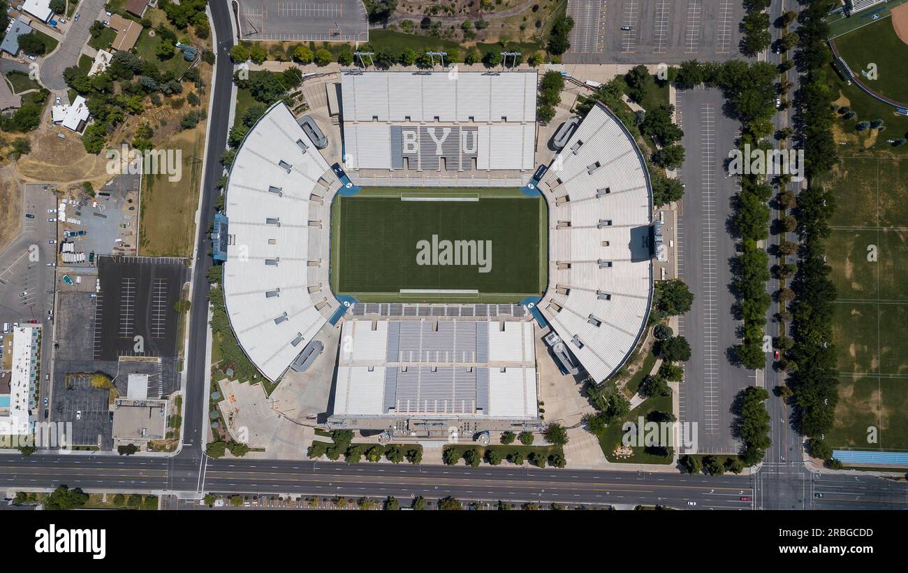 Lavell Edwards Stadium Is An Outdoor Athletic Stadium In Provo Utah