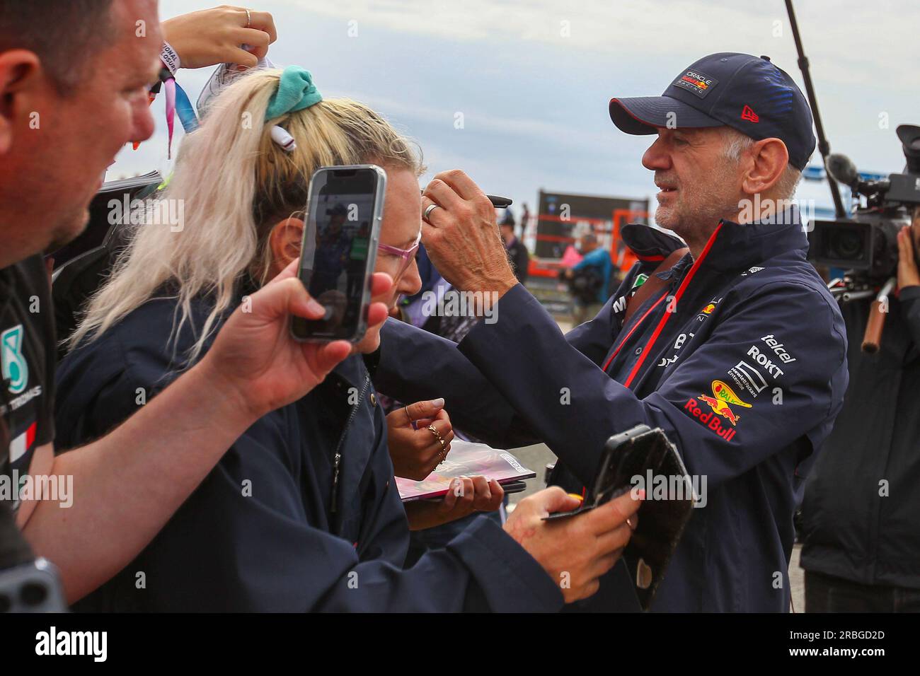 Adrian Newey (ITA) Oracle Red Bull Racing Technical director during ...