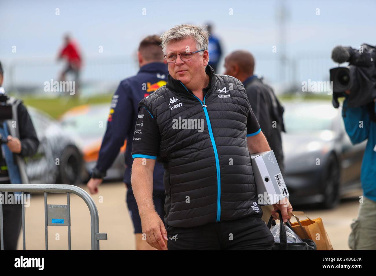 Otmar Szafnauer (USA) - Alpine F1 Team Principal arriving at paddock during FORMULA 1 ARAMCO ...