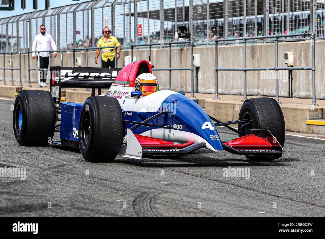 Historical Tyrrell F1 during FORMULA 1 ARAMCO BRITISH GRAND PRIX 2023 ...