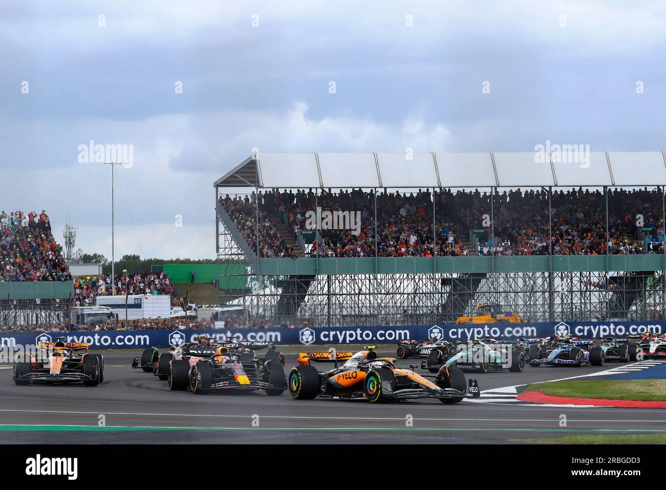 START OF THE RACE during FORMULA 1 ARAMCO BRITISH GRAND PRIX 2023 ...