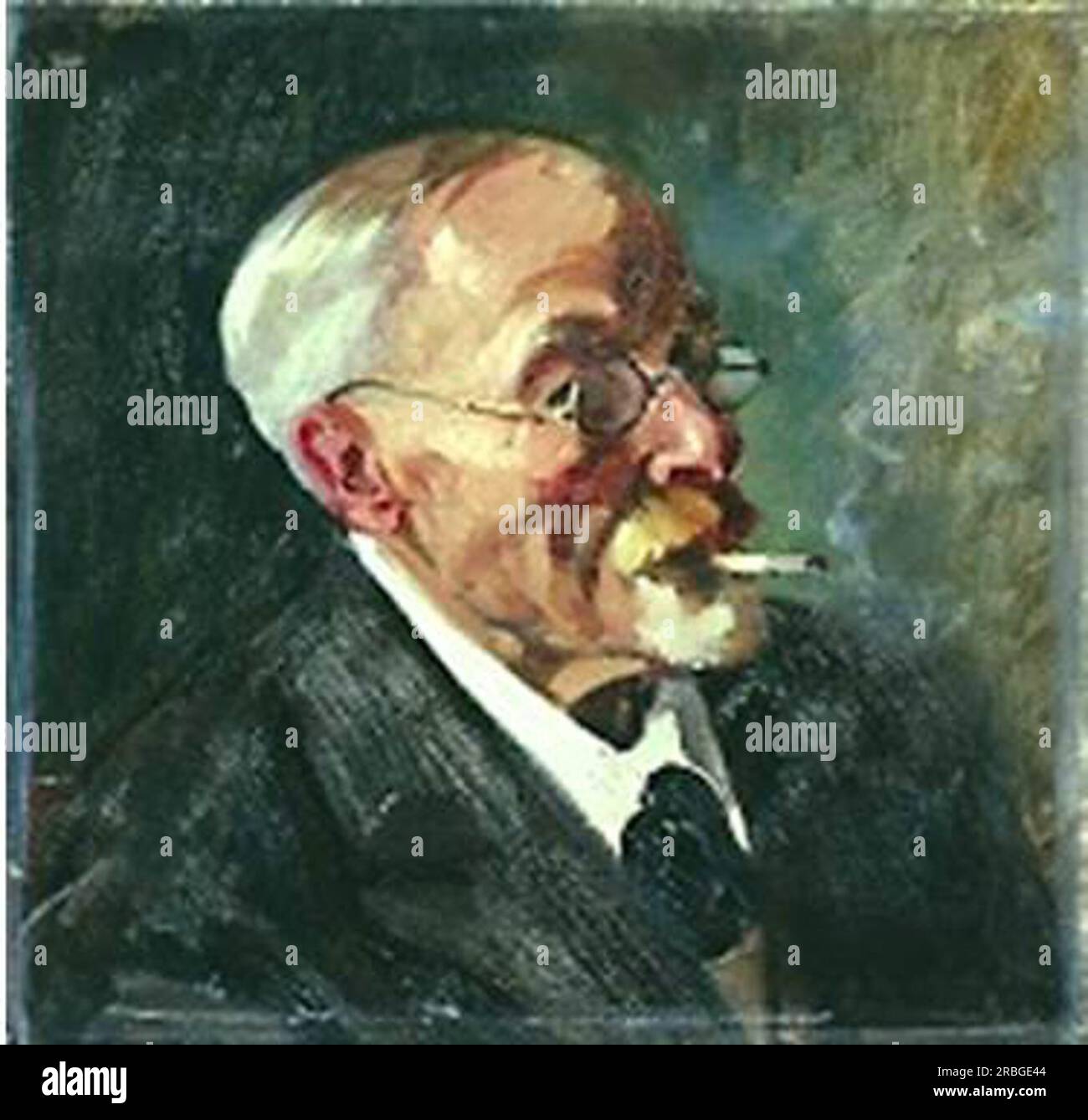 Self Portrait 1944 by Mykola Samokysh Stock Photo - Alamy