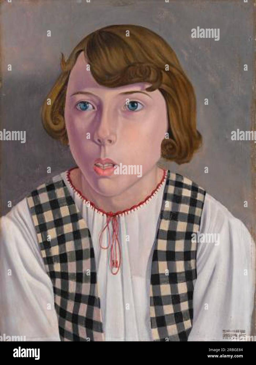 Bambina 1935 by Cagnaccio di San Pietro Stock Photo - Alamy