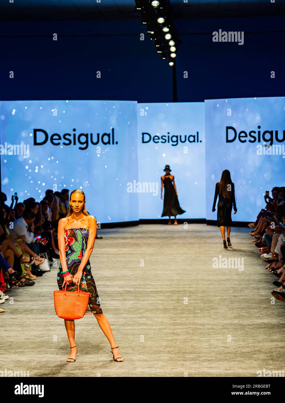 Miami Beach, Florida, USA - July 7, 2023: Art Heart Fashion - Miami ...