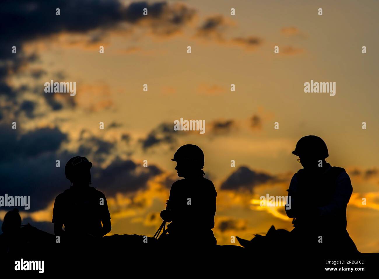 Images of horses and their riders at a horse race Stock Photo - Alamy