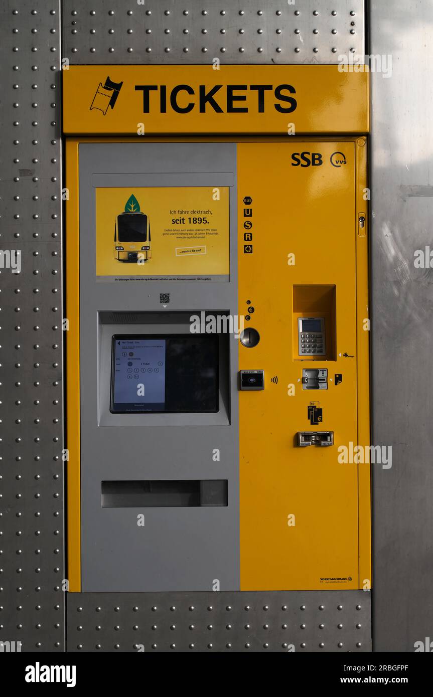 Public transport ticket vending machine hi-res stock photography and ...
