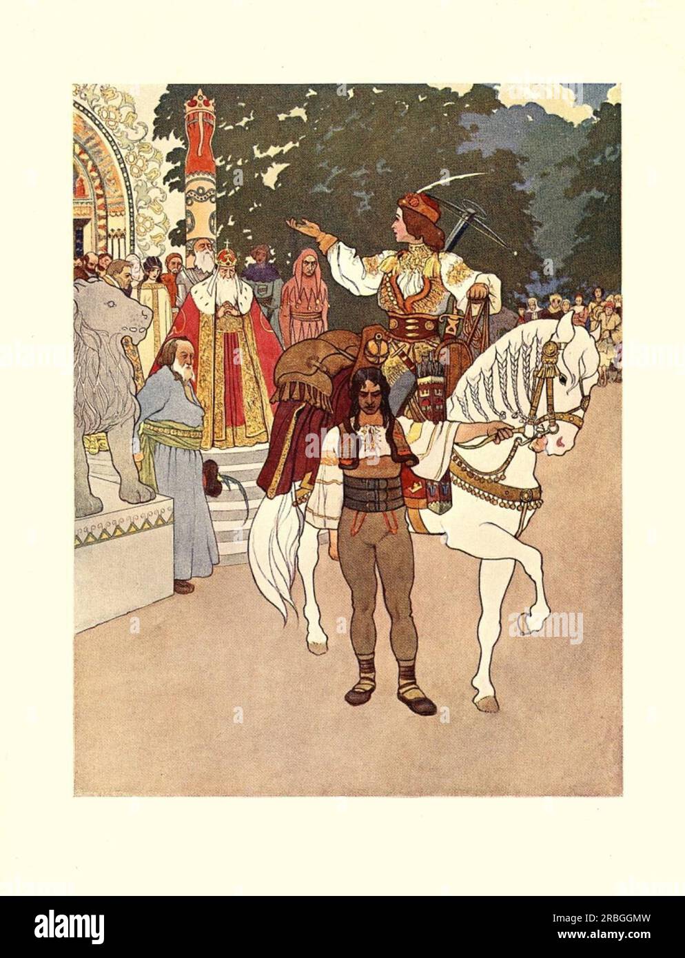 Illustration for King Mouselet And Prince Youth and The Bold Dwarfs ...