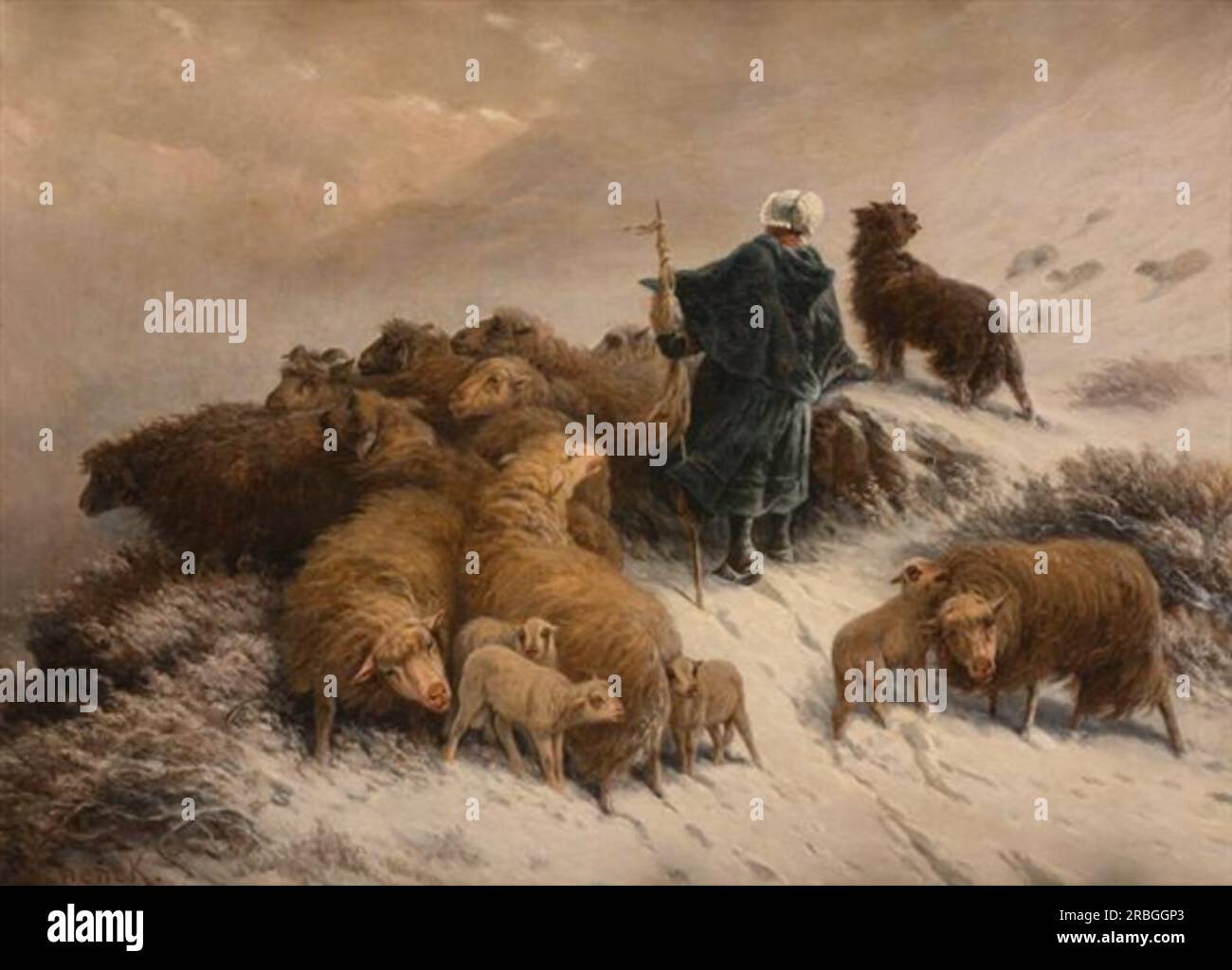 August friedrich schenck painting hi-res stock photography and images ...