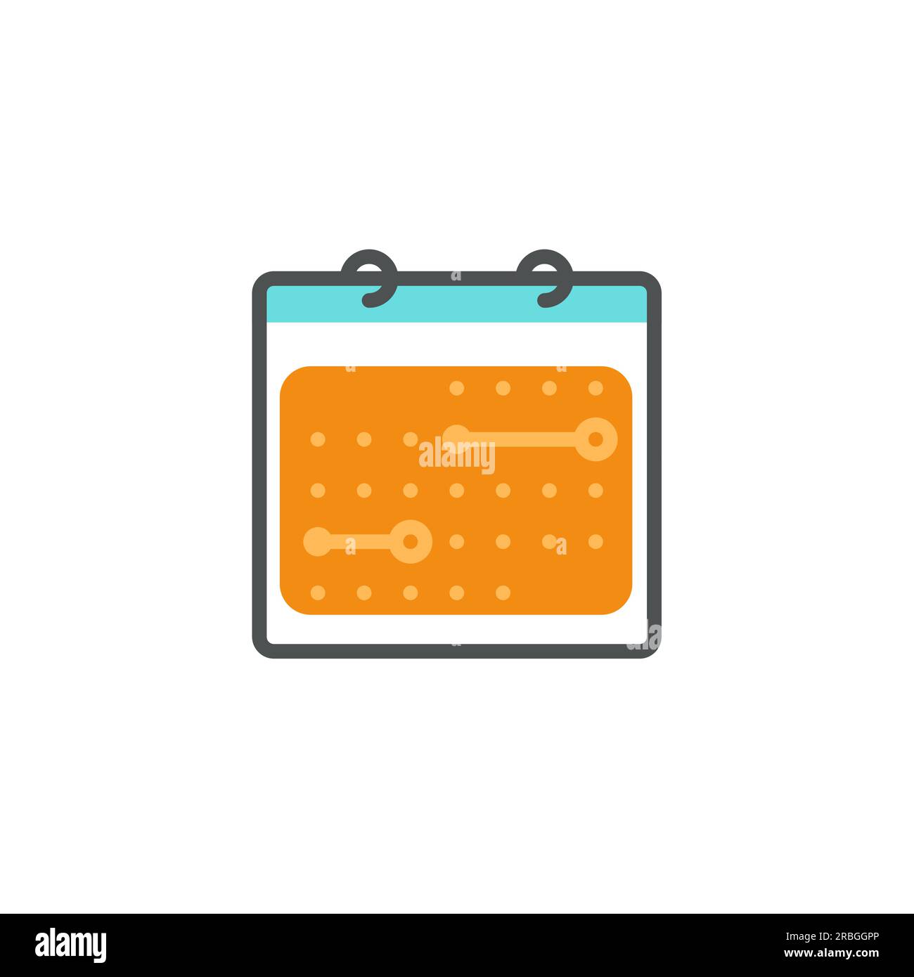 Planning Calendar Iterations for a Structured Schedule Stock Vector ... Planning Calendar Iterations for a Structured Schedule Stock Vector ...