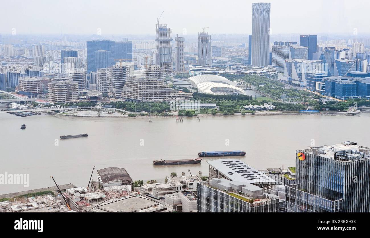 Shanghai, China. 10th July, 2023. SHANGHAI, CHINA - JULY 7, 2023 - A ...