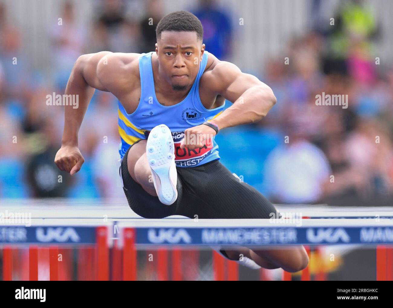 110 meter hurdles hi-res stock photography and images - Alamy