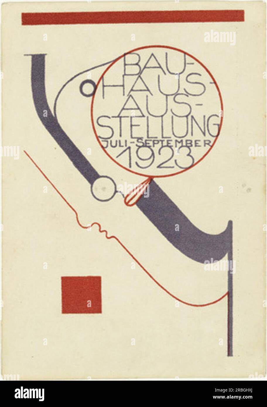 Bauhaus Poster 1923