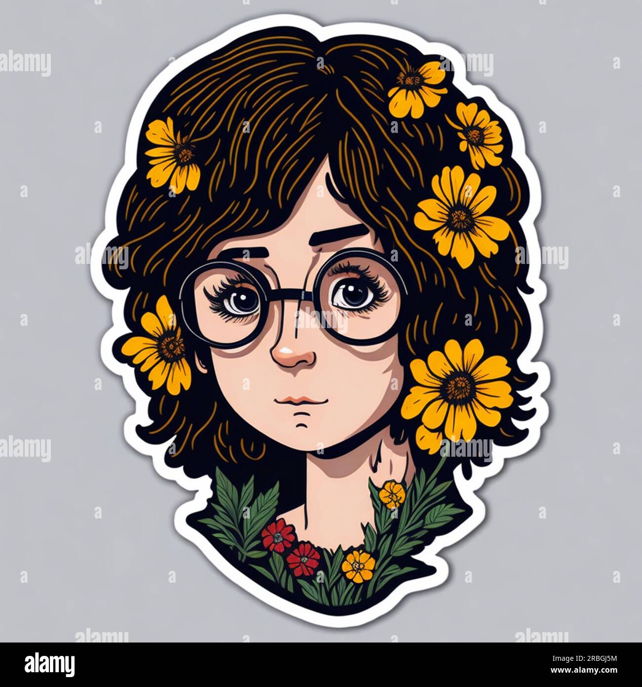 The beatles john lennon illustration hi-res stock photography and ...