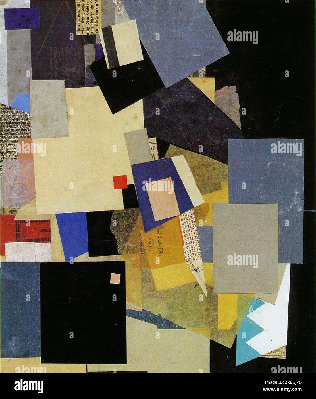 Kurt schwitters collage hi-res stock photography and images - Alamy
