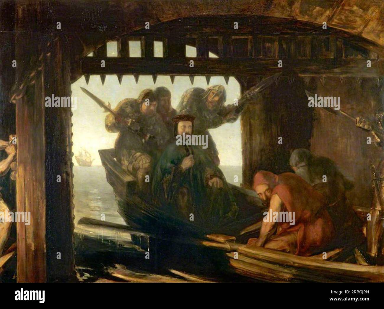 David scott painting hi-res stock photography and images - Alamy