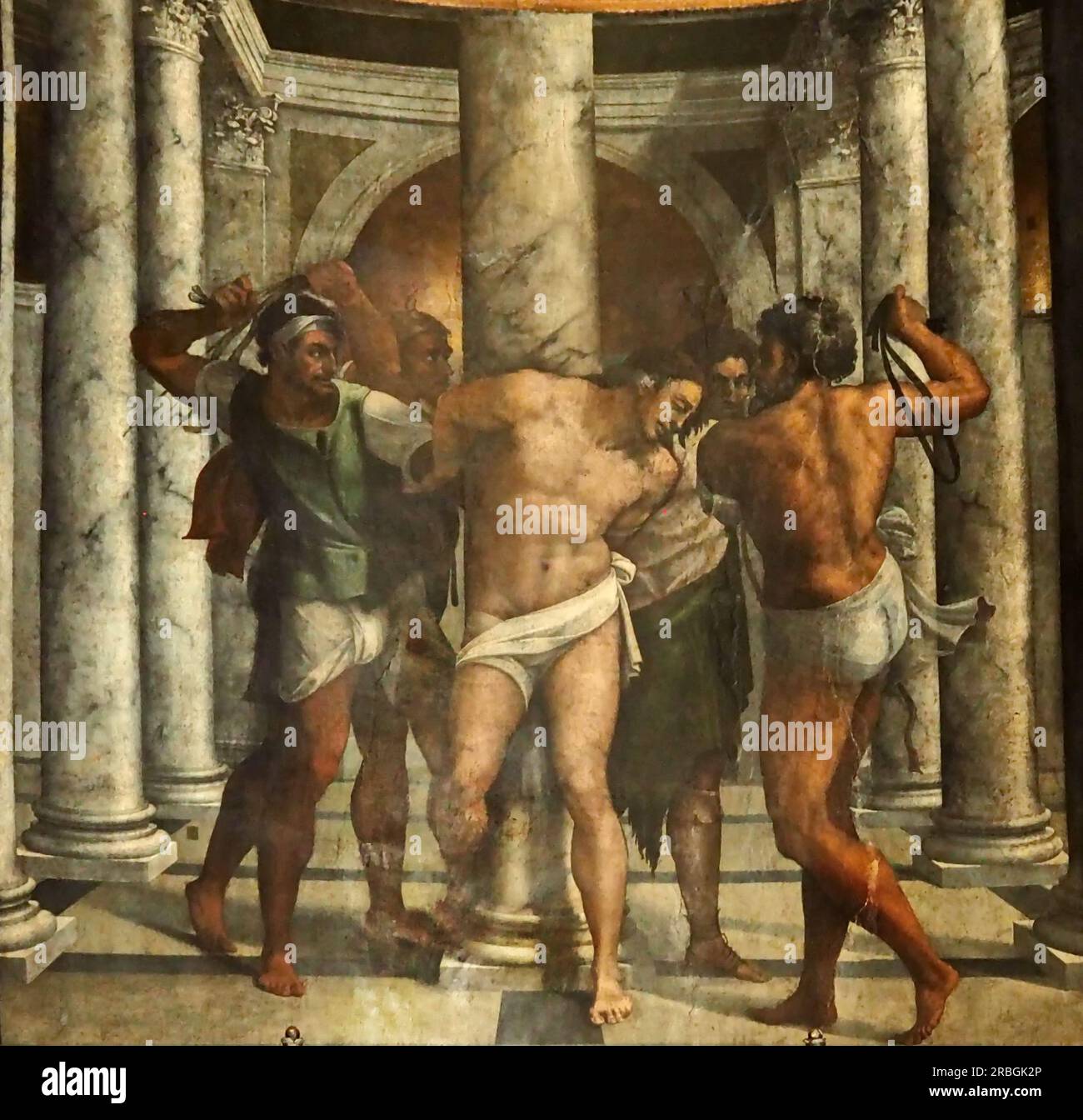 Sebastiano del piombo flagellation hi-res stock photography and images - Alamy