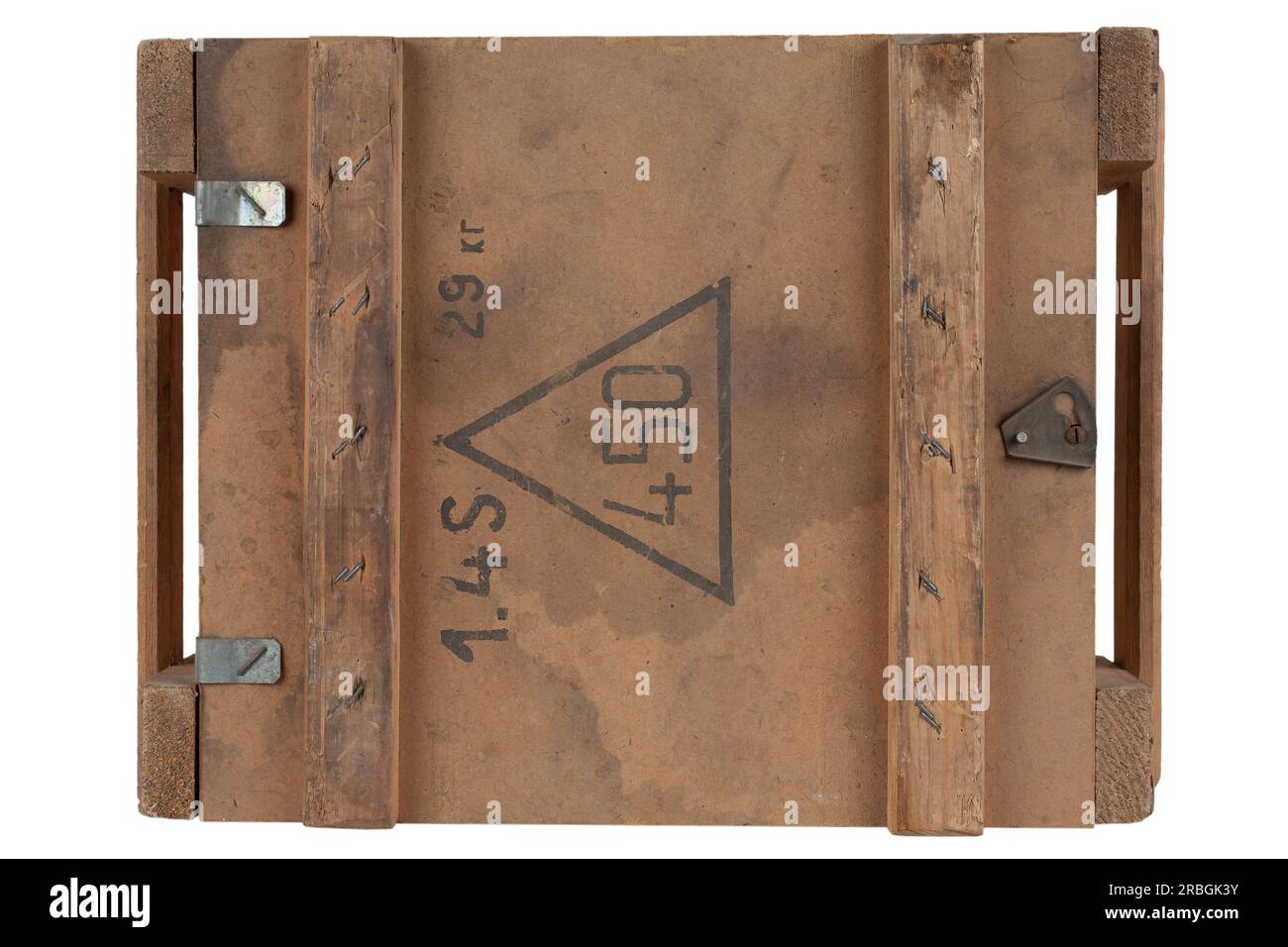 Army 5,45mm ammunition wooden crate Text in russian - type of ...