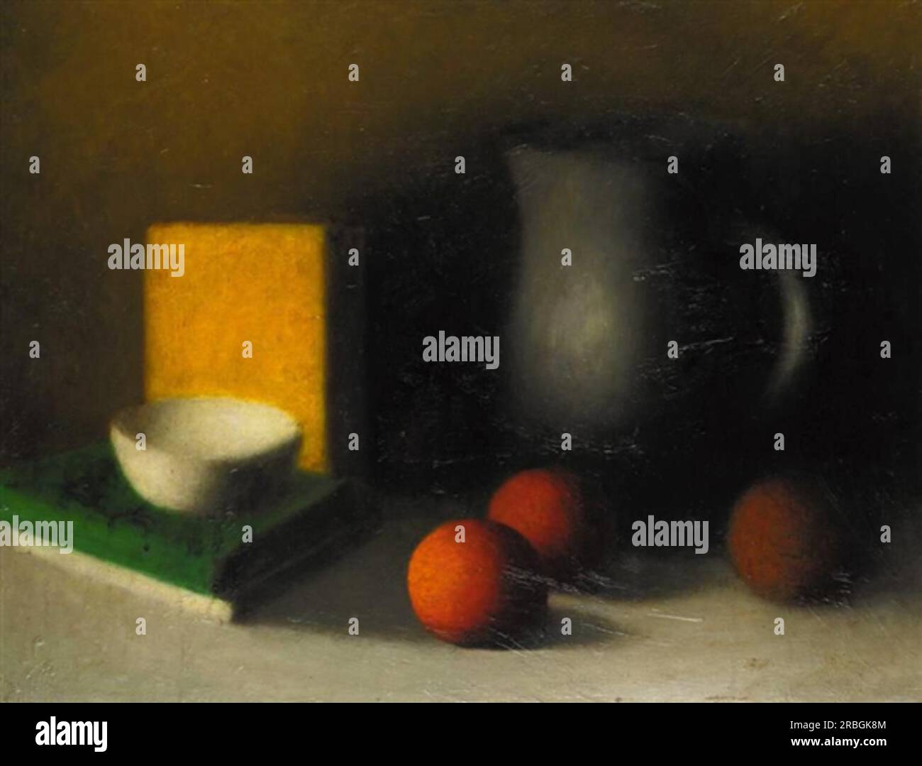 Still Life with Oranges 1929 by Arthur Segal Stock Photo - Alamy