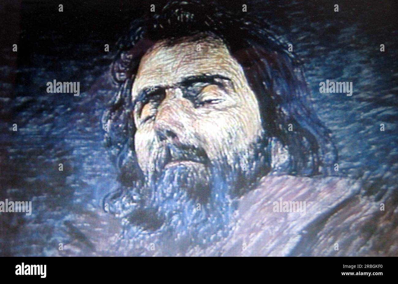 Portrait of the Dead Segantini 1899 by Giovanni Segantini Stock Photo ...