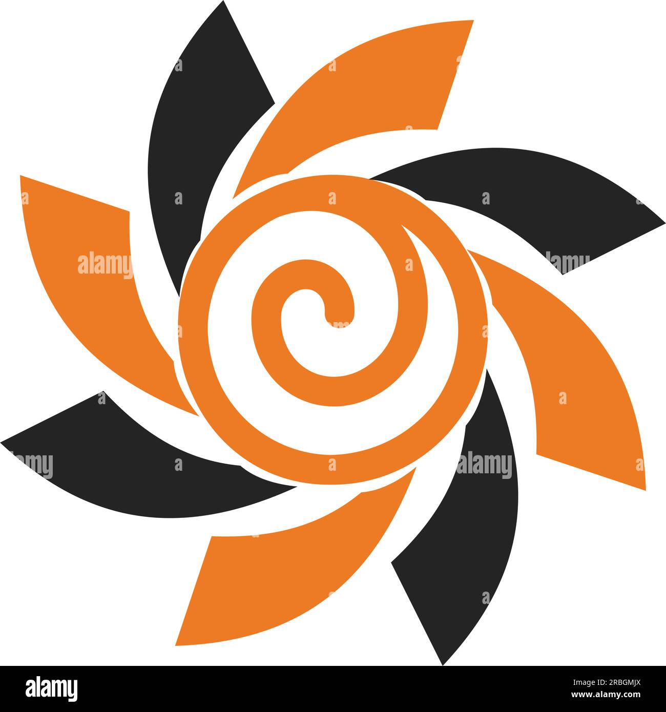 sun logo template. Icon Illustration Brand Identity. Isolated and flat ...