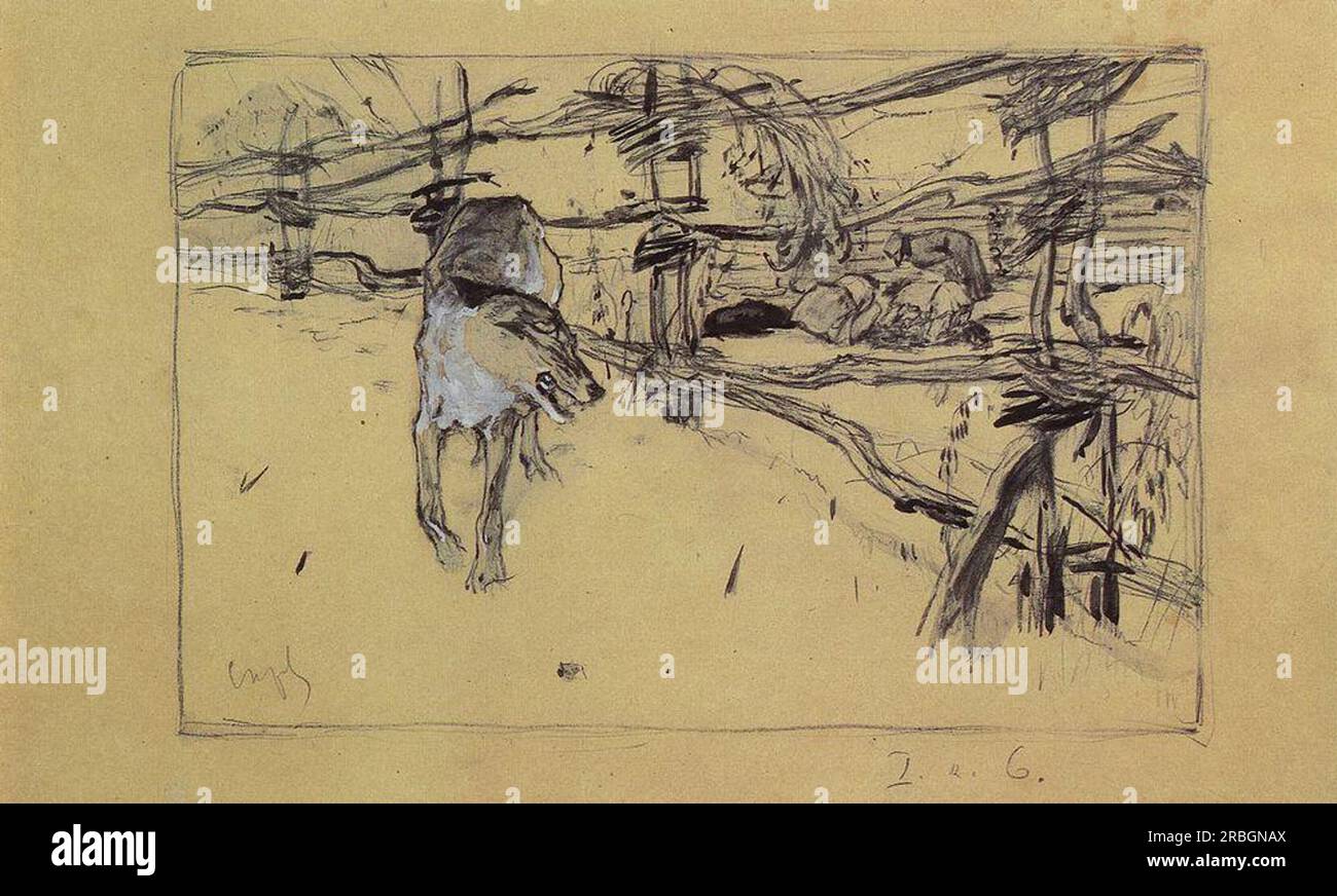 Russian wolf poster hi-res stock photography and images - Alamy