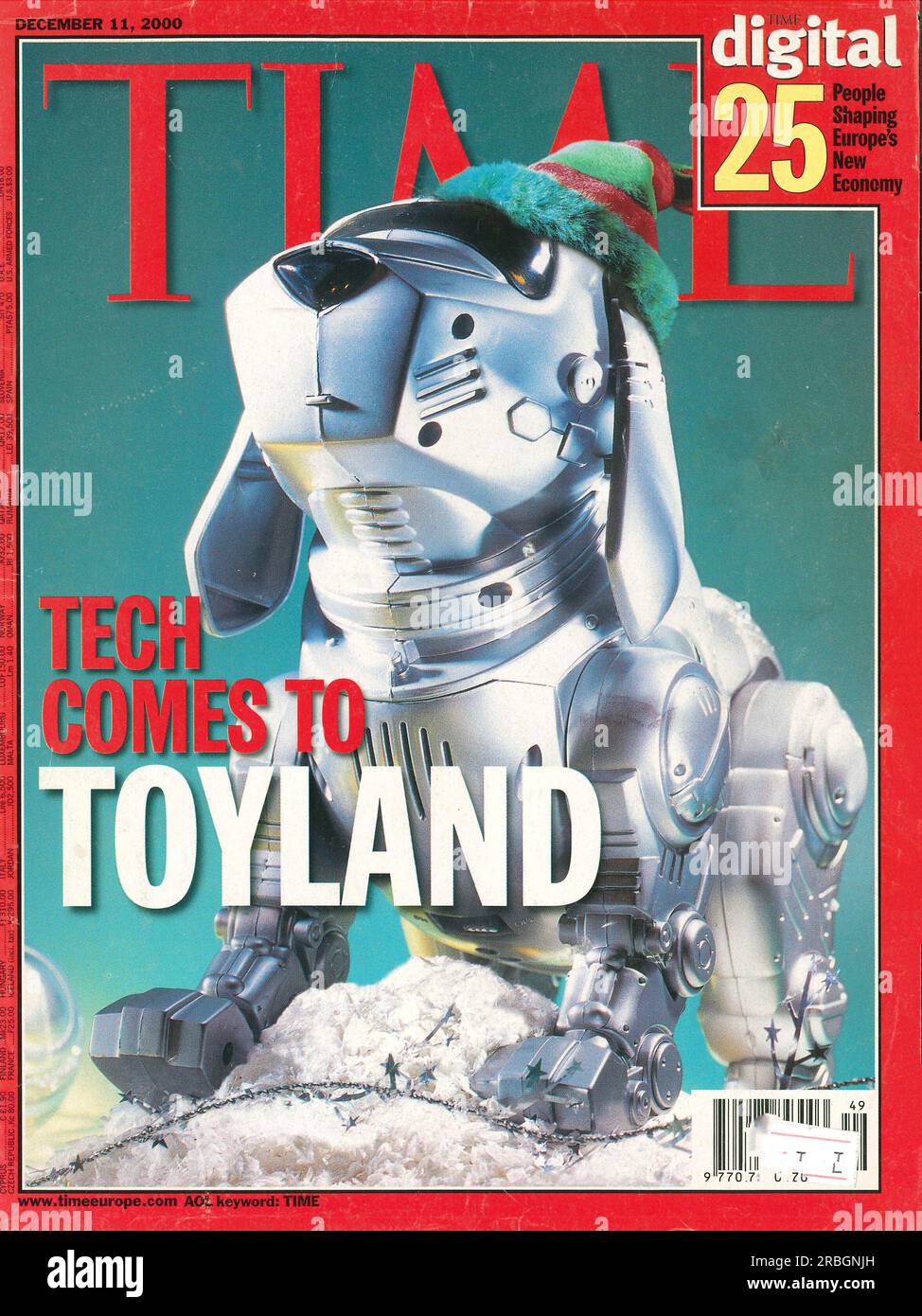 TIME magazine cover December 11 2000 Stock Photo - Alamy