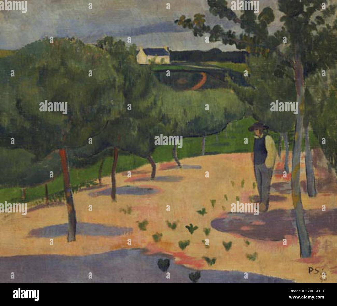 Spring 1890; France by Paul Serusier Stock Photo - Alamy