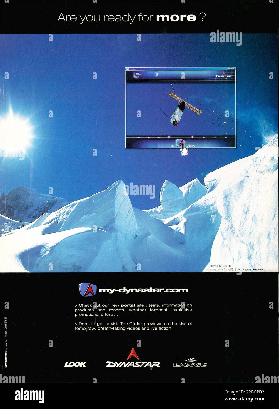 Vintage ski advertisements hi-res stock photography and images - Alamy