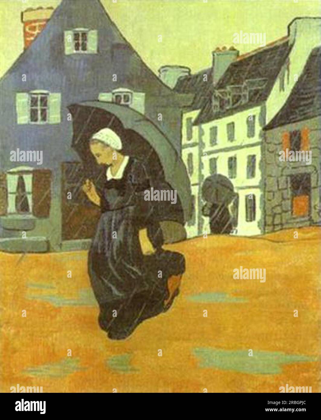 A rain 1893; France by Paul Serusier Stock Photo - Alamy