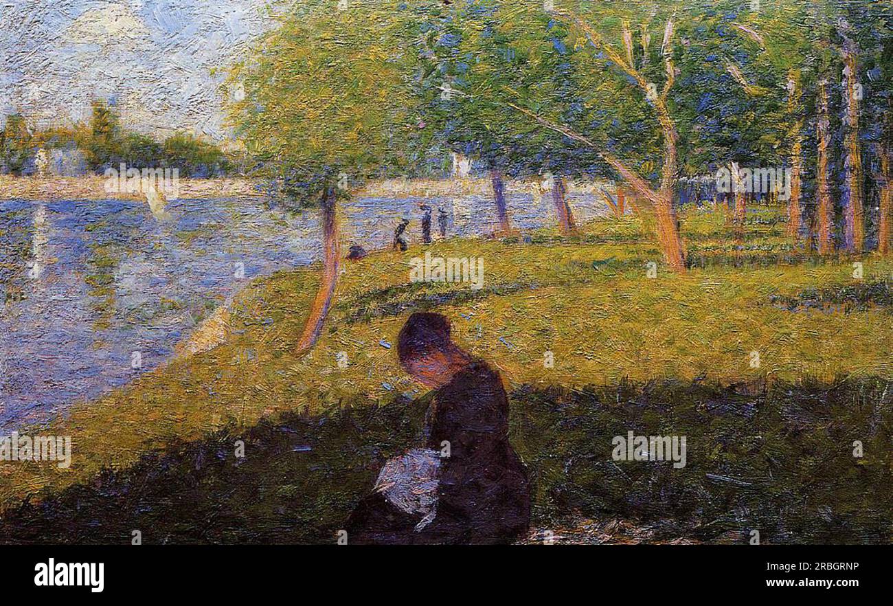 Study for 'A Sunday Afternoon on the Island of La Grande Jatte' 1884 ...