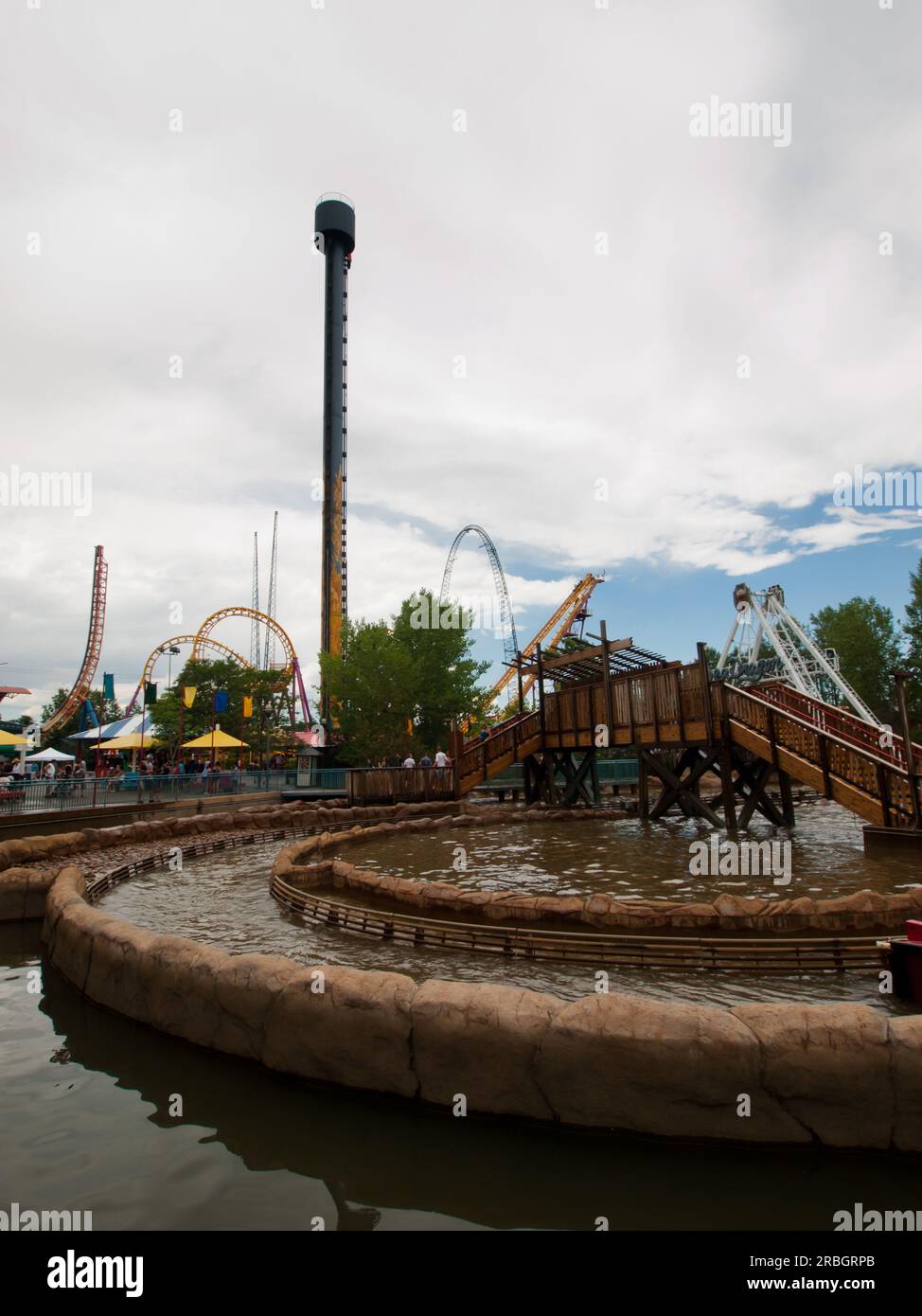 Fun Water Ride Stock Photo - Alamy