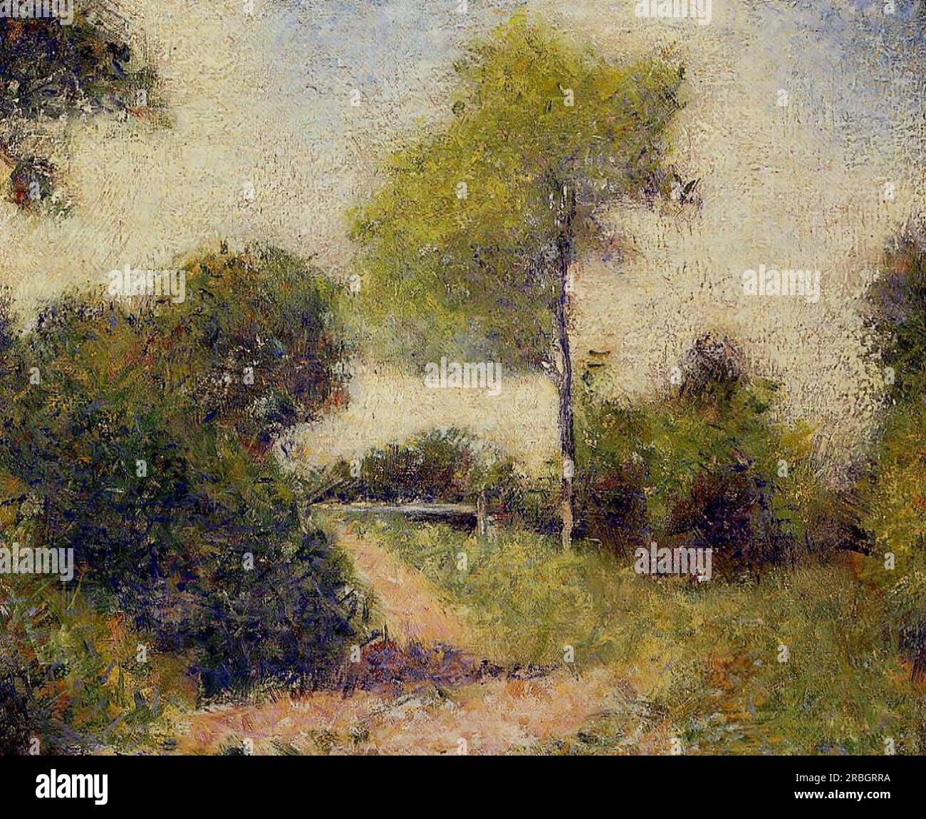 The Hedge (also known as The Clearing) 1882; France by Georges Seurat ...