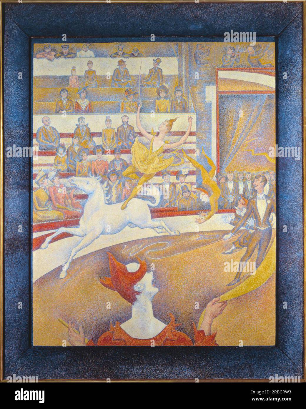 The Circus 1890 - 1891; France by Georges Seurat Stock Photo - Alamy