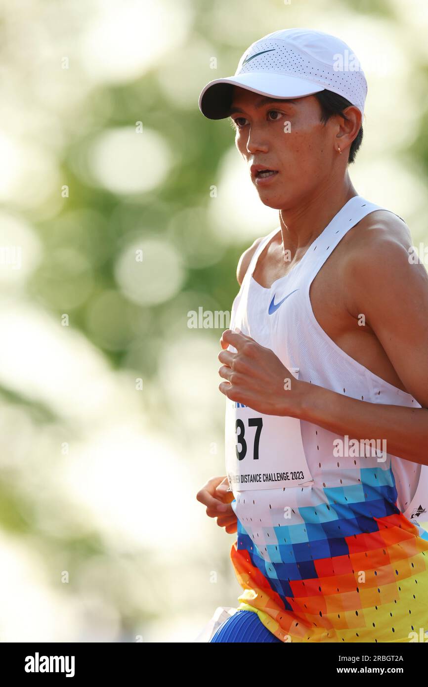 Hokkaido, Japan. 8th July, 2023. Suguru Osako Athletics : Hokuren ...