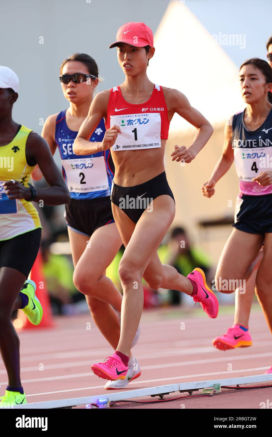 Hokkaido, Japan. 8th July, 2023. Ririka Hironaka Athletics : Hokuren ...