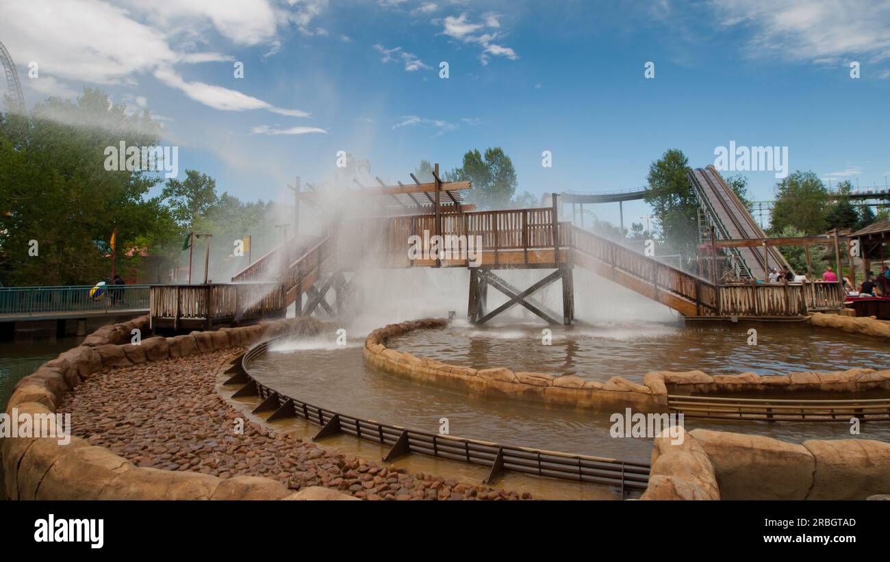Fun Water Ride Stock Photo - Alamy