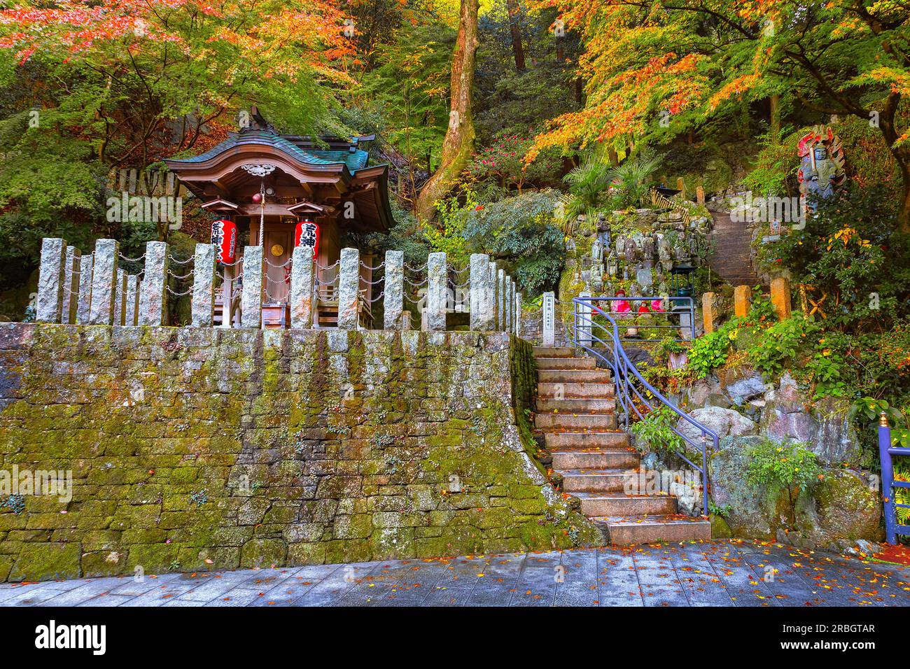 Fukuoka, Japan - Nov 21 2022: Nanzoin Temple in Fukuoka is home to a ...