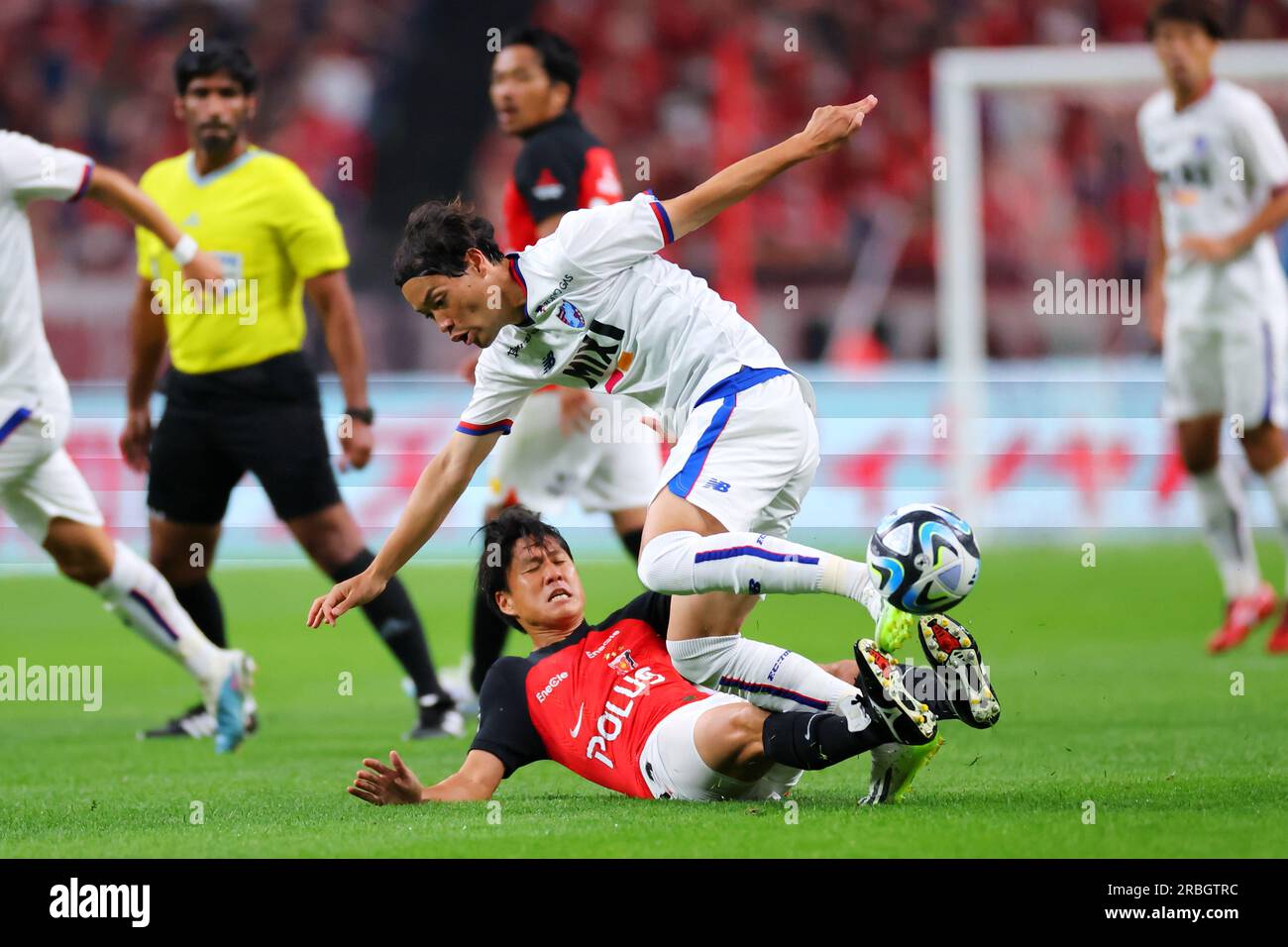 Saitama Stadium 2002, Saitama, Japan. 8th July, 2023. (Top-Bottom ...