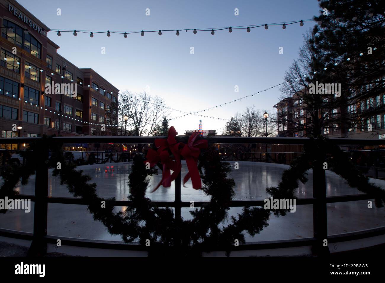 Denver colorado ice skating hi-res stock photography and images - Alamy