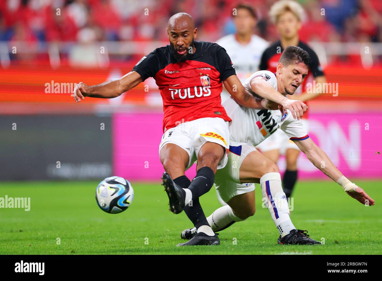 Saitama Stadium 2002, Saitama, Japan. 8th July, 2023. (L-R) Jose Kante ...