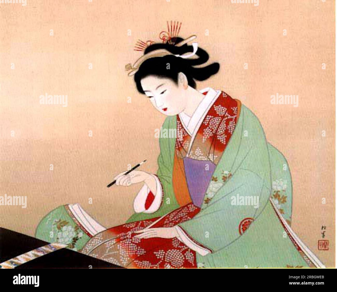 Untitled by Uemura Shoen Stock Photo - Alamy