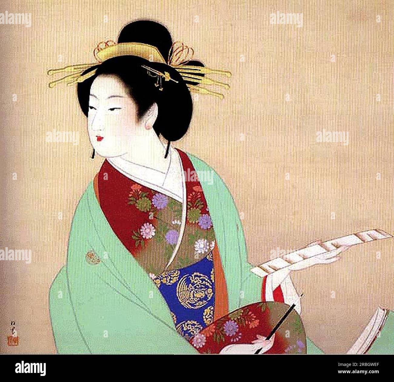 Untitled by Uemura Shoen Stock Photo - Alamy