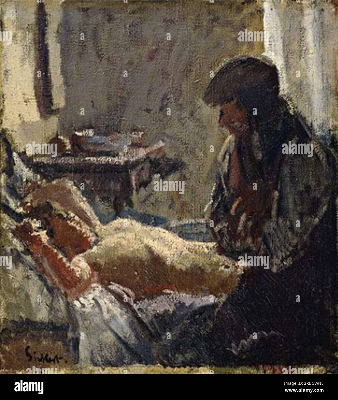 The Camden Town Murder 1908 by Walter Sickert Stock Photo - Alamy