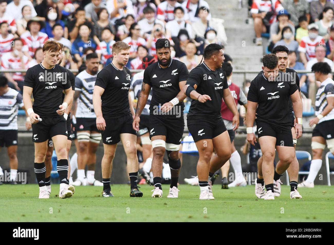 Tokyo, Japan. 8th July, 2023. All Blacks XV team Rugby : LipovitanD ...