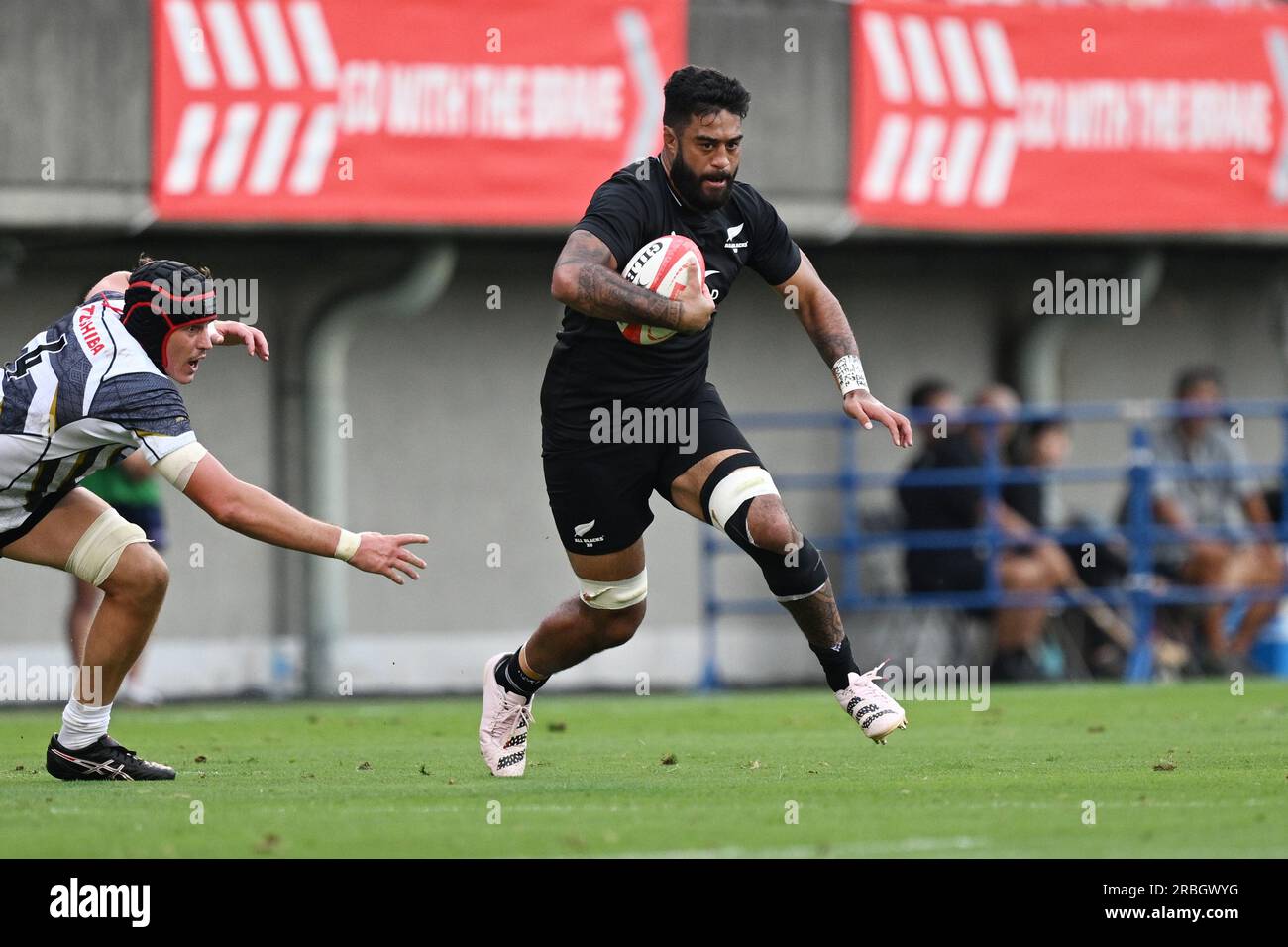 Tokyo, Japan. Credit: MATSUO. 8th July, 2023. (L-R) James Moore (JPN ...