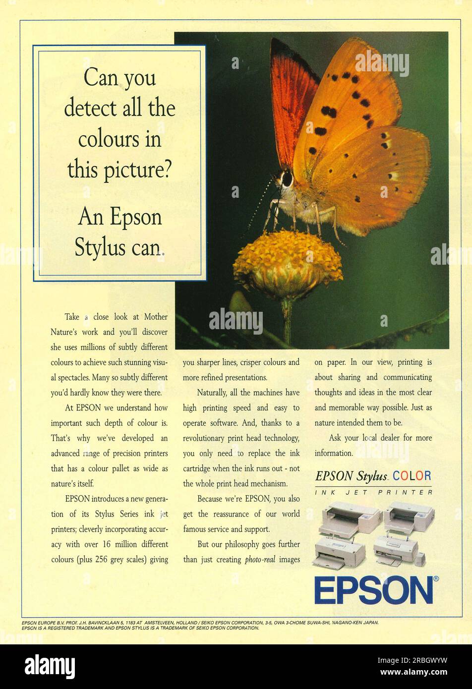 Epson hi-res stock photography and images - Alamy