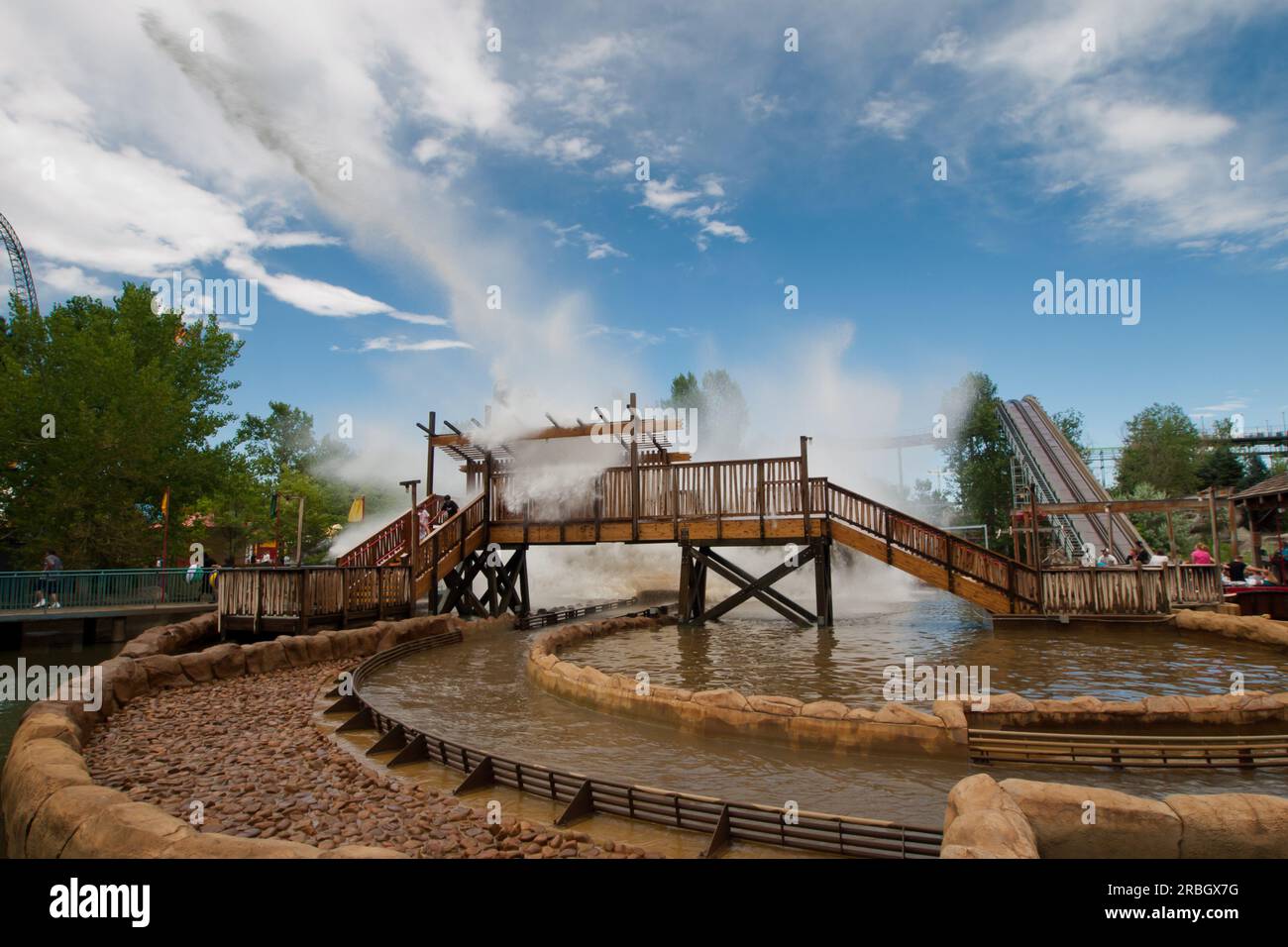 Fun Water Ride Stock Photo - Alamy